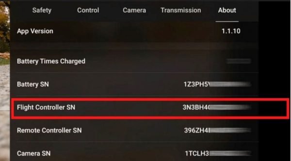 DJI Mavic 3 Serial Number Location | FlyThatDrone